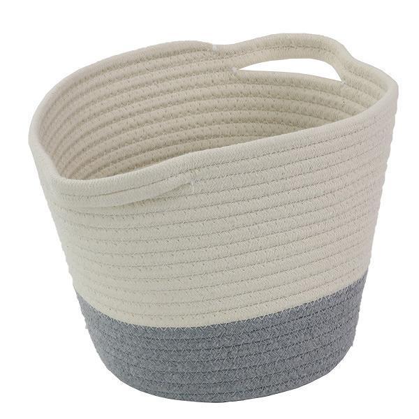 【返品種別A】□「返品種別」について詳しくはこちら□※ハンドメイド商品のため、サイズの若干の誤差や、形状に違いが生じる場合がございます。※ロープで作られているため、柄の継ぎ目が目立ちます。予めご了承ください。◆大きめの物を収納するのにぴった...