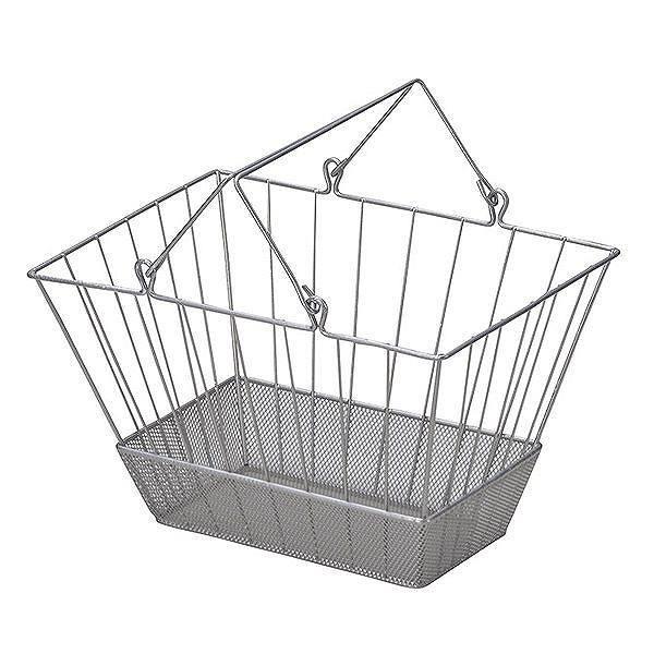 【返品種別A】□「返品種別」について詳しくはこちら□※手作りのためサイズや色合いに若干の誤差が生じる場合があります。◆インテリアに馴染むワイヤーバスケットです。◆「見せる収納」としてお部屋に置くだけで様になります。◆食品・日用品ストック、キ...