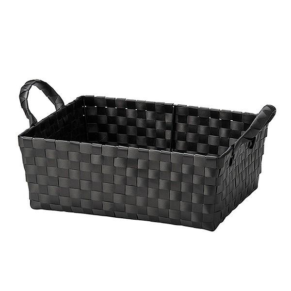 【返品種別A】□「返品種別」について詳しくはこちら□※一つ一つ手作りのため、サイズ・形に個体差がございます。◆小物の整理整頓に便利な浅型PPバスケットです。◆家中の様々なシーンで活躍してくれます。◆別サイズと組み合わせて使うと収納スペースに...