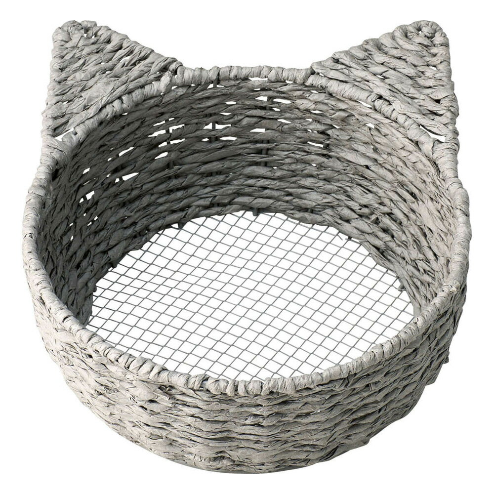 【返品種別A】□「返品種別」について詳しくはこちら□◆愛らしいねこの形をした小物入れです。◆手芸用品や鍵、アクセサリーなどの収納に便利です。◆収納物を傷つけにくく軽くて丈夫で通気性にも優れたペーパー素材です。■　仕　様　■サイズ(約)：[高...