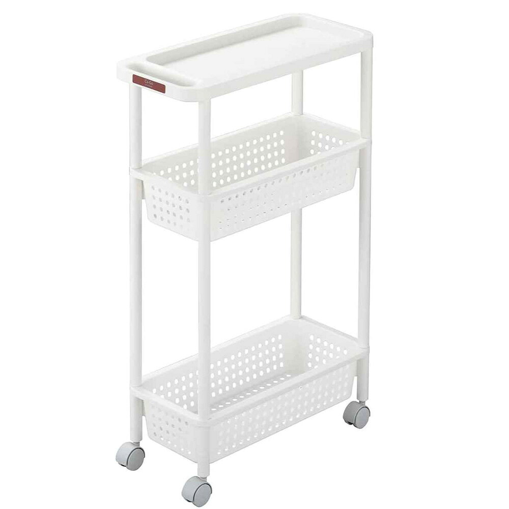 【返品種別A】□「返品種別」について詳しくはこちら□◆幅21.5cmの3段タイプです。◆キャスター付きで引き出せるから奥の物も取りやすい隙間収納キッチンワゴンです。◆キャスター付きだから、お掃除の際も物を乗せたまま移動できます。◆置く場所も...