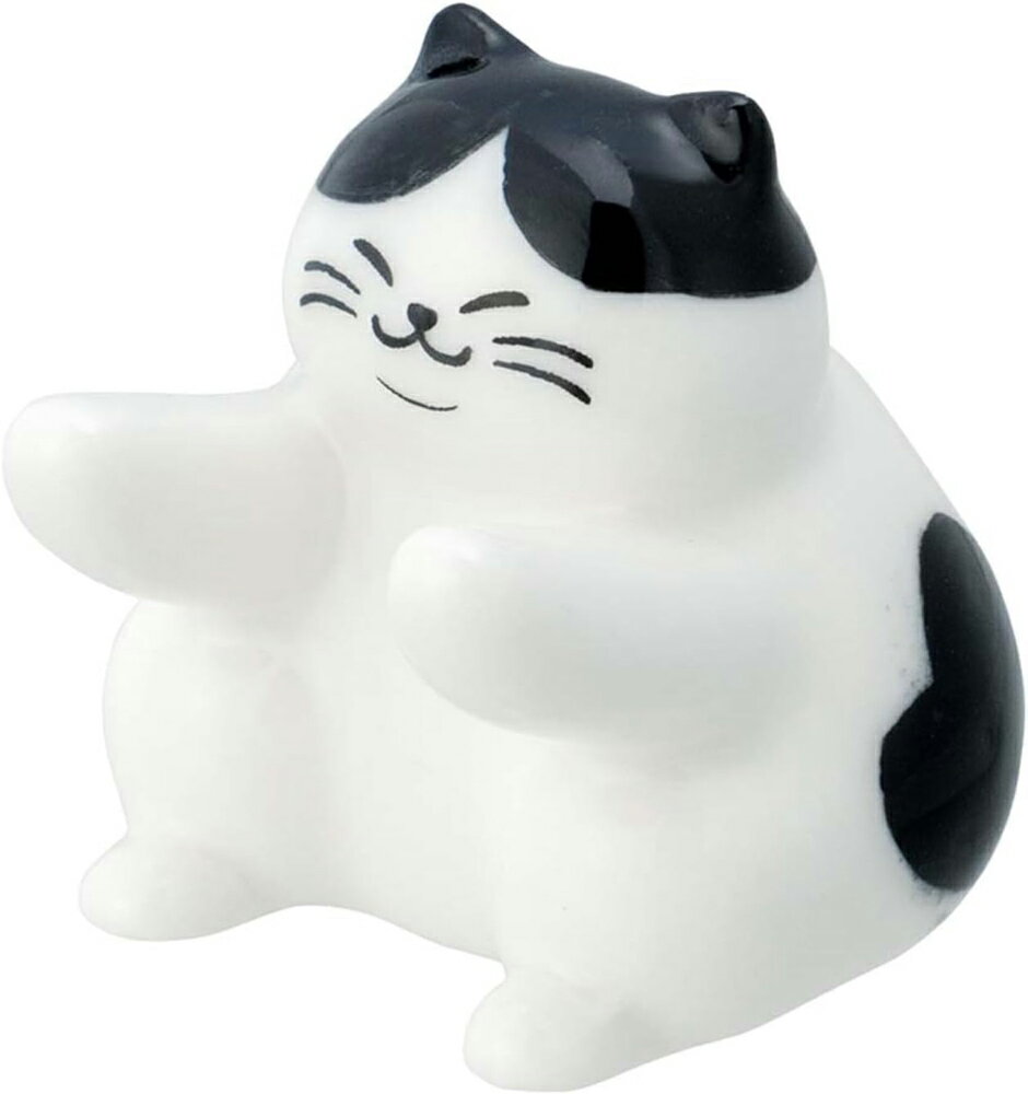 【返品種別A】□「返品種別」について詳しくはこちら□◆おデブな姿が愛らしい！　ぼてねこたちの箸置きです■　仕　様　■サイズ：約34×38×h34mm素材：陶製[26389334]デコレ調理家電＞キッチン用品＞食器関連＞スプーン・フォーク・箸