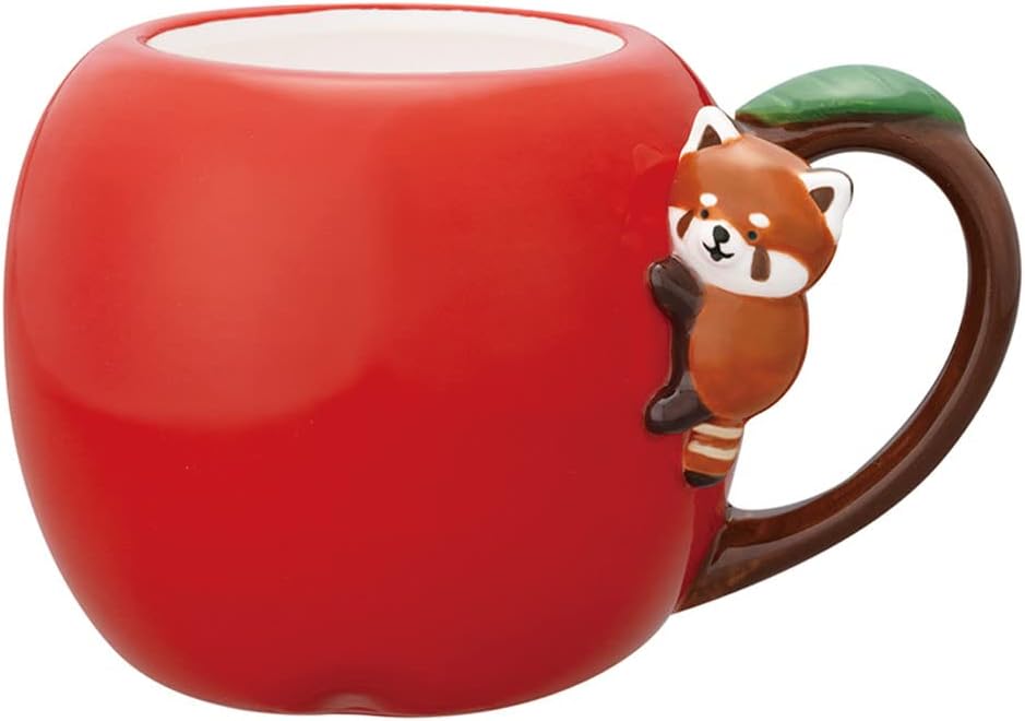 【返品種別A】□「返品種別」について詳しくはこちら□◆れっつごーレッサー！　のりんごマグです。■　仕　様　■サイズ：約φ95×128×h82mm容量：250ml素材：陶製[26623957]デコレ調理家電＞キッチン用品＞カップ・マグ・タンブラー