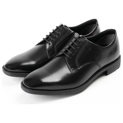 【返品種別A】□「返品種別」について詳しくはこちら□◆ミニマルなセミスクエアトゥ×上質感×フィット性 | プレーントウ3E相当(やや広い)※メーカー基準艶やかな光沢感のあるソフト牛革を使用つま先に消臭繊維MOFFを採用◆足裏との隙間を可能な...