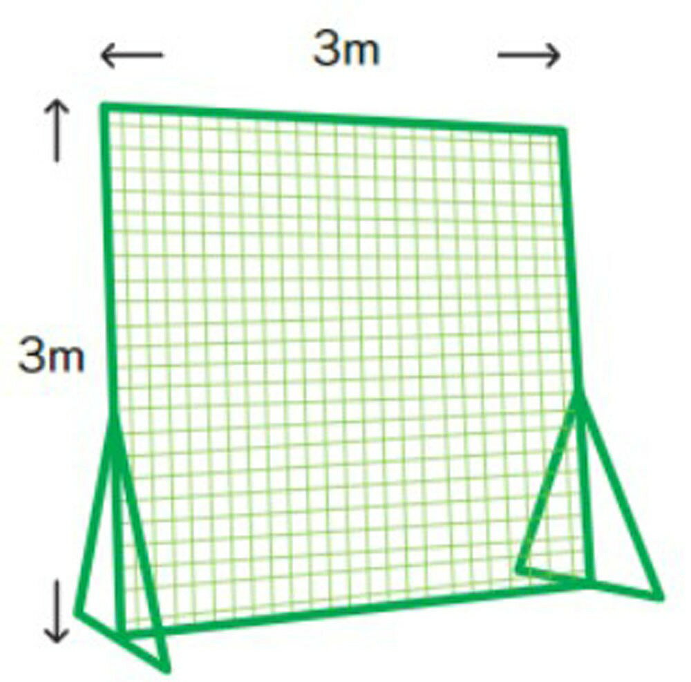 【返品種別A】□「返品種別」について詳しくはこちら□◆幅3m高さ3mの防球フェンスの取替用ネットです。◆取付ロープ付き。◆耐久性に優れた60本ネット使用。◆硬式練習時にも使用できます。■　仕　様　■サイズ：3×3m重量：2.1kg素材・材質...