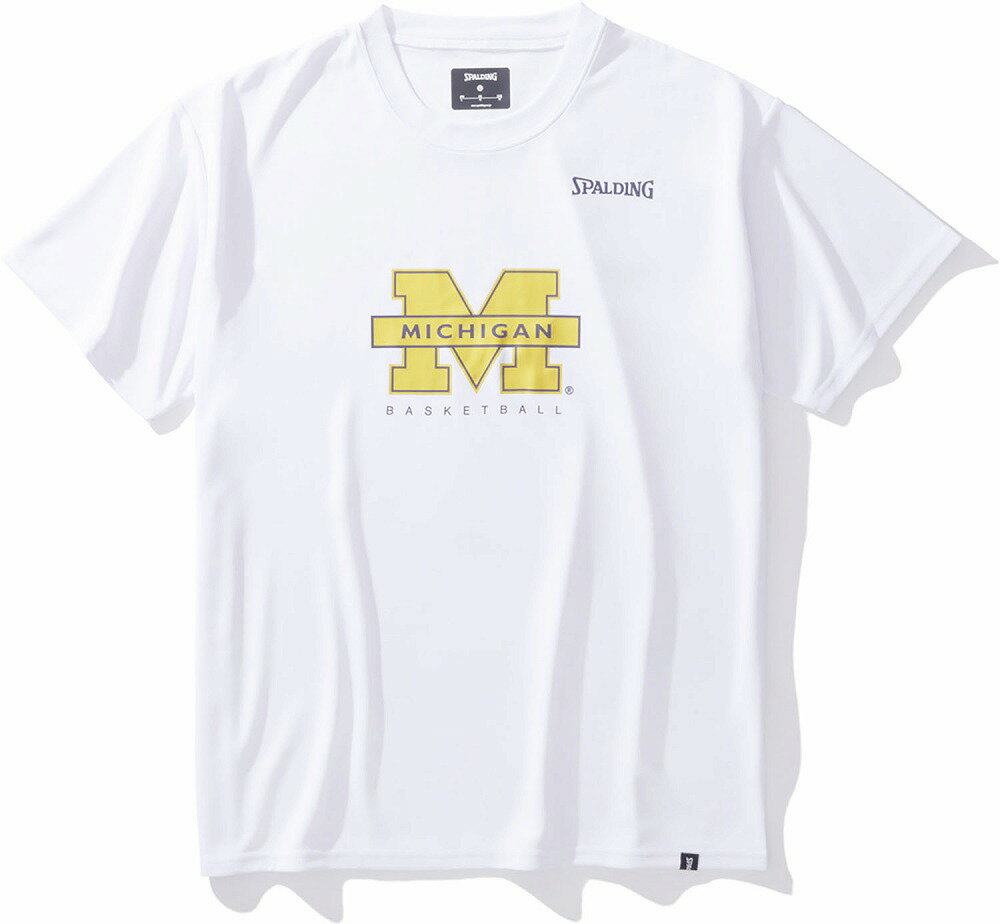 【返品種別A】□「返品種別」について詳しくはこちら□◆MICHIGANのアイコンMロゴを大きく配したバスケットボールTシャツ。■　仕　様　■素材：ポリエステル100％機能：吸水速乾、UVカットメンズ[SPDSMT24122M2000S]スポ...