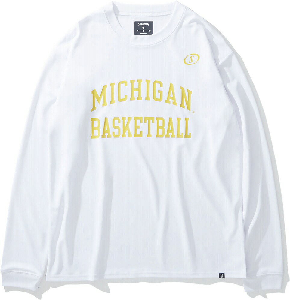 【返品種別A】□「返品種別」について詳しくはこちら□◆”MICHIGAN BASKETBALL”をアーチロゴで配したカレッジ風長袖Tシャツ。■　仕　様　■素材：ポリエステル100％機能：吸水速乾、UVカットメンズ[SSMT24126M200...
