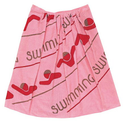 【返品種別A】□「返品種別」について詳しくはこちら□※画像はイメージです。◆スイミング柄の着替えタオルです。■　仕　様　■サイズ(約)：縦 60.0×横 120.0cm素材：綿100％[10190503]フットマークアウトドア＞水泳・スイミ...