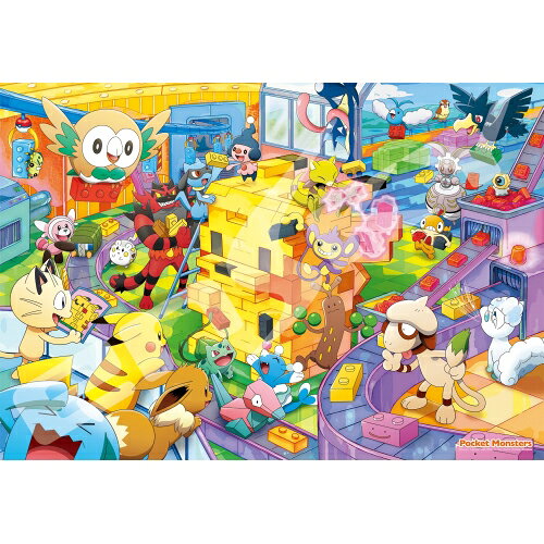 【返品種別B】□「返品種別」について詳しくはこちら□2019年07月 発売※画像はイメージです。実際の商品とは異なる場合がございます。【商品紹介】ポケットモンスター みんなでつくろう！　ピカチュウブロック 1000ピースです。【商品仕様】ピ...