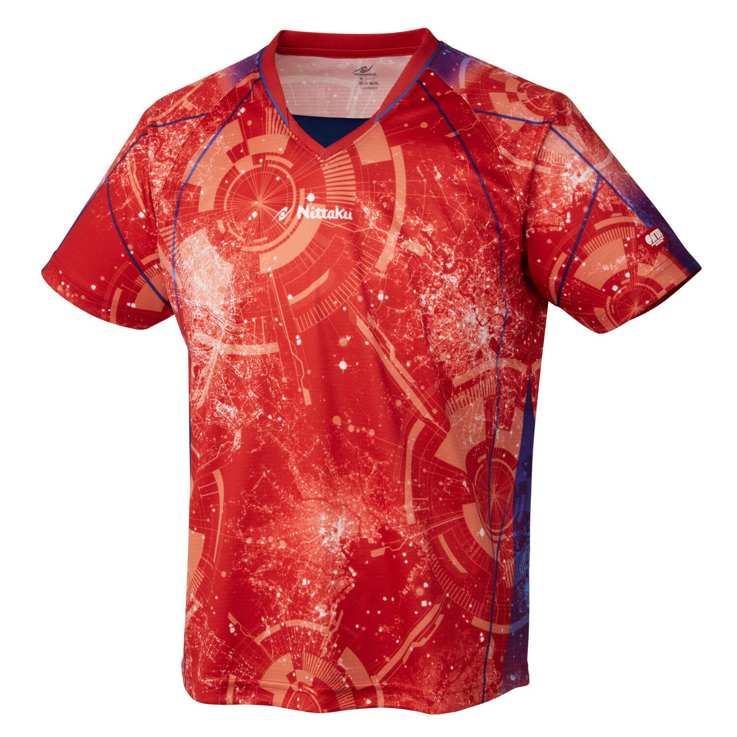 【返品種別A】□「返品種別」について詳しくはこちら□◆発色性がよく、光沢感のあるブライトドット素材を採用。◆サラッとした肌触りで伸縮性もあり、着心地抜群です。◆世界の五都市と未来を印象づけるAI柄をモチーフにしたデザインには、「新しい道を切...