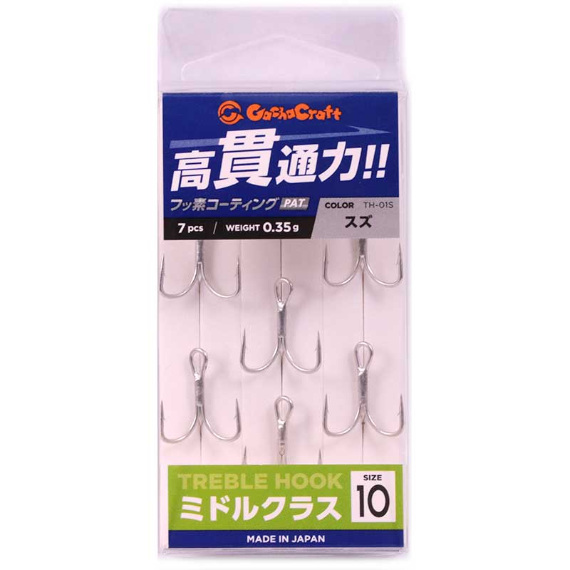 【返品種別A】□「返品種別」について詳しくはこちら□◆高貫通力！　◆本体にフッ素コーティング(FJCコート：PAT)を施し、従来の針角そのままで摩擦抵抗を大幅に軽減。■　仕　様　■サイズ：#10カラー：スズ自重：0.35g入数：7本[TH0...