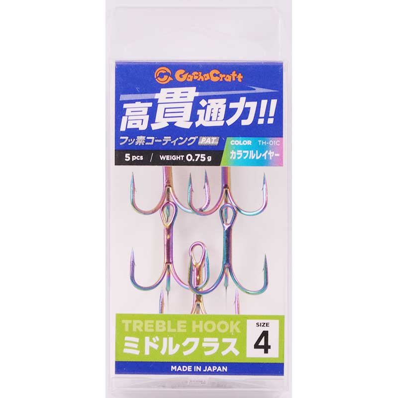 【返品種別A】□「返品種別」について詳しくはこちら□◆高貫通力！　◆本体にフッ素コーティング(FJCコート：PAT)を施し、従来の針角そのままで摩擦抵抗を大幅に軽減。■　仕　様　■サイズ：#4カラー：カラフルレイヤー自重：0.75g入数：5...