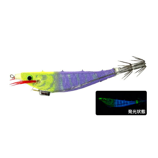 【返品種別A】□「返品種別」について詳しくはこちら□◆エビスッテに待望の90mm登場。90mmサイズで小型のイカにも対応船から防波堤からケンサキ・ヤリ・スルメ・コウイカ狙いに◆背中のエサずれ防止の突起と長めのステン線でガッチリ餌を固定魚の切...