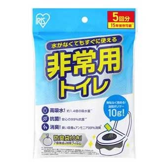 【返品種別A】□「返品種別」について詳しくはこちら□◆災害時やレジャー・アウトドア時など、トイレが使えないときに役立つ簡易トイレ・トイレ処理剤です。◆凝固剤を振りかけると汚物を無駄なく固めることが出来ます。◆抗菌＆消臭で衛生的です（一般財団...