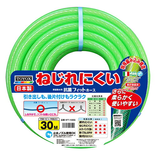 【返品種別B】□「返品種別」について詳しくはこちら□※屋外散水用商品ですので、食品・加工業務、及び一般家庭での飲用・調理用・炊飯用の給水や洗浄用途には使用しないで下さい。※透明タイプのホースは光をよく通し、藻が発生しやすいのでご注意ください...