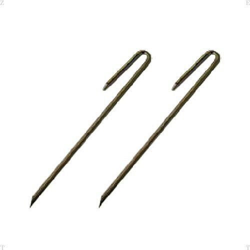 【返品種別A】□「返品種別」について詳しくはこちら□※画像はイメージです。※この商品は ラインロープ専用くぎ 100本入 です。◆お求めやすい4mmタイプ専用クイです。■　仕　様　■サイズ：径4mm×長15cm重量：2kg内容量：100本入...