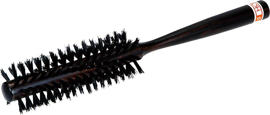 【返品種別A】□「返品種別」について詳しくはこちら□◆髪を最後まで均一にとらえます。スパイラル植毛が、髪を最後まで均一にとらえます。ブローブラシとして根強い人気を得ています。■　仕　様　■全長：215mm仕様毛：豚毛柄の素材：黒檀[ホンゴK...