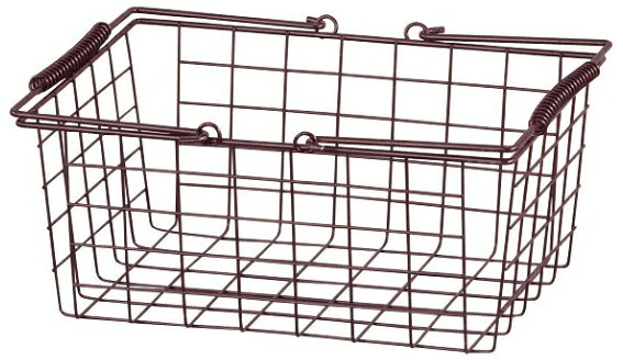 【返品種別A】□「返品種別」について詳しくはこちら□◆シンプルなデザインのワイヤーバスケットです。◆キッチン用品や小物の収納にも重宝します。◆清潔感がありタオルやバスグッズの収納にもぴったりです。◆ハンドル付きなので移動や持ち運びも楽々です...