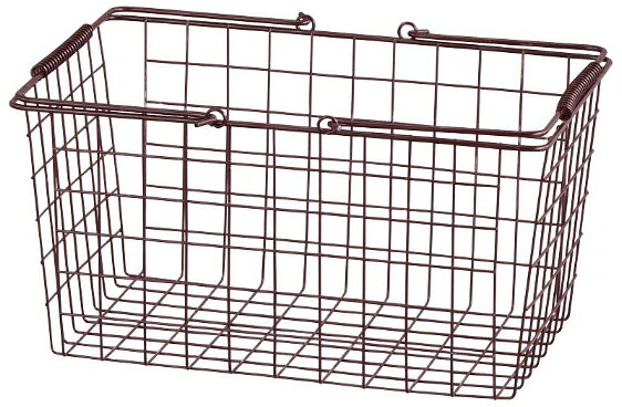 【返品種別A】□「返品種別」について詳しくはこちら□◆シンプルなデザインのワイヤーバスケットです。◆キッチン用品や小物の収納にも重宝します。◆清潔感がありタオルやバスグッズの収納にもぴったりです。◆ハンドル付きなので移動や持ち運びも楽々です...