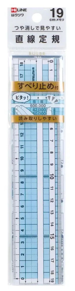 【返品種別A】□「返品種別」について詳しくはこちら□2026年03月 発売◆読み取りやすい方眼目盛りの定規です◆つや消し加工で反射が少なく見やすい◆すべり止め付◆数字の資料等が読み取りやすい窓付◆高さや深さを測りやすい端(はし)目盛り◆方眼...