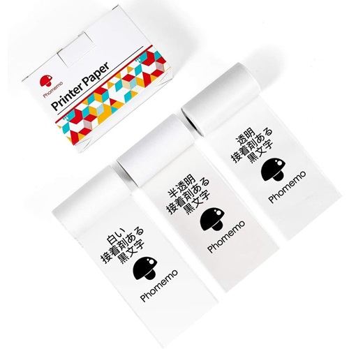 【返品種別A】□「返品種別」について詳しくはこちら□2024年04月 発売※対応機種をお確かめの上、ご購入下さい。◆Phomemoのラベルプリンター「M02S/M02Pro」用の交換用ラベルラベル規格・・・サイズ：幅50ミリカラー：ホワイト...