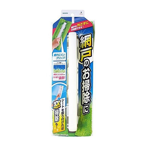 【返品種別B】□「返品種別」について詳しくはこちら□◆網戸を外さなくても掃除できる。◆用途に合わせた2種類の使い方。◆網戸の目に入り込む専用モップ。◆モップ・シートなどの取り付け方法。■　仕　様　■サイズ(約)：[拭き幅]30cm 12×7...