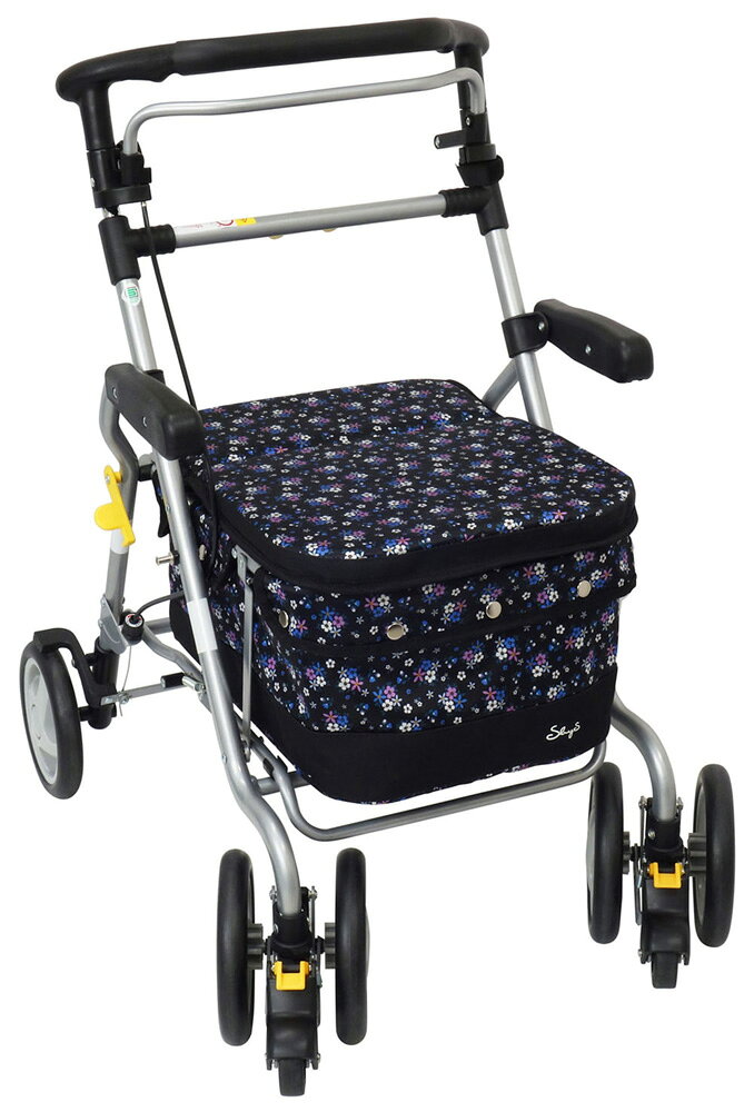【返品種別A】□「返品種別」について詳しくはこちら□メーカー保証期間 3年※ご使用の前に取扱説明書をご一読ください。◆ちょっとした段差の乗り越えをサポート軽量化や押しやすさを重視したシルバーカーではわずかな段差でもタイヤが引っかかります。ダ...