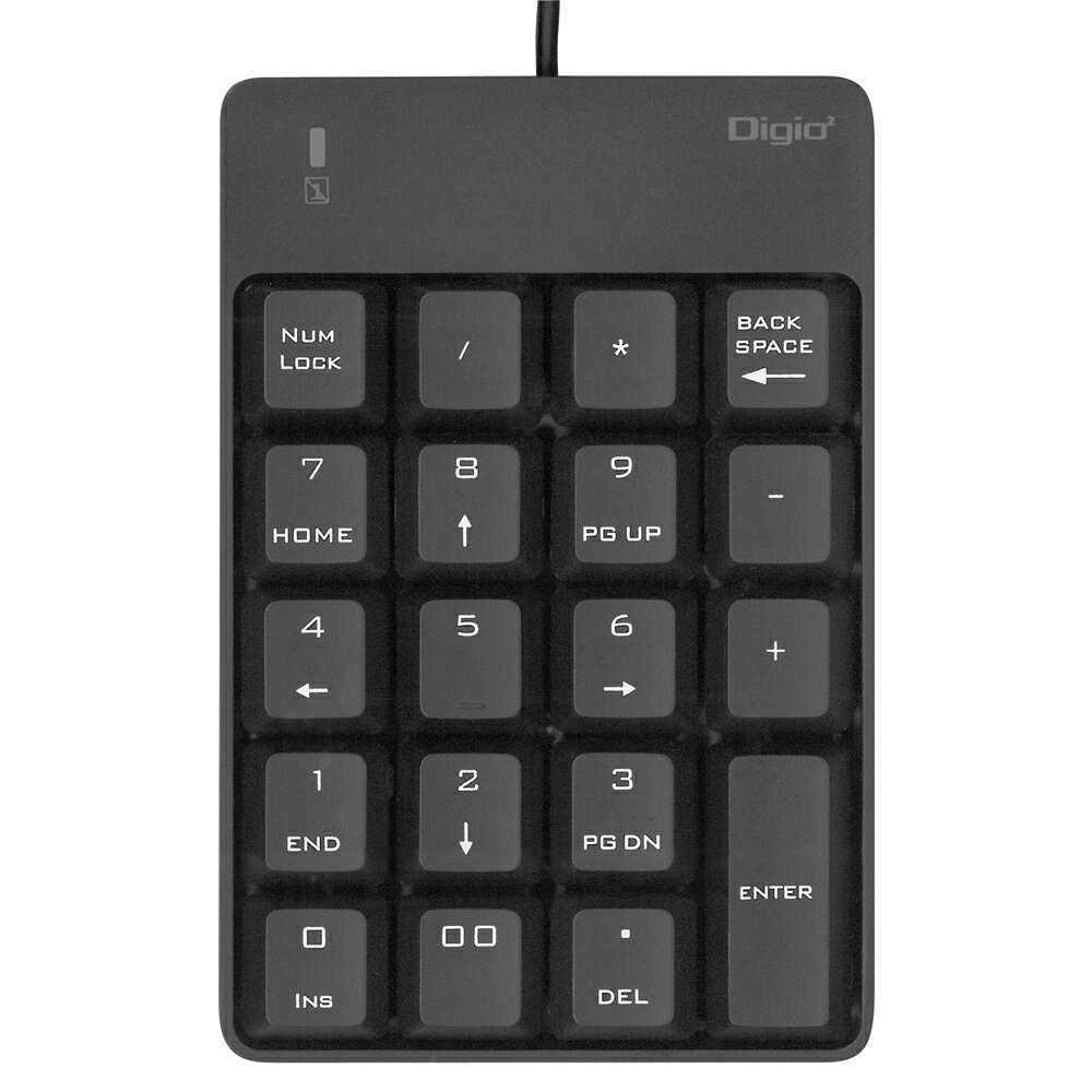 【返品種別A】□「返品種別」について詳しくはこちら□2023年01月 発売メーカー保証期間 6ヶ月すぐに使える。シンプルUSBテンキー◆19mmキーピッチ※。使いやすいデスクトップキーボードと同じ間隔です。　※キーピッチとは、キーの中心から...