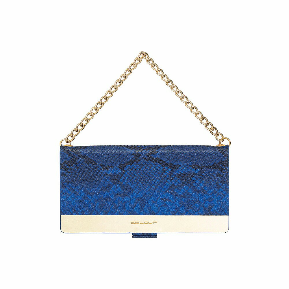 【返品種別A】□「返品種別」について詳しくはこちら□2018年09月 発売※対応機種をお確かめの上、ご購入ください。◆Eblouir（エブルイ）の「ゴールドトリムウォレット」は、ヘビ柄の型押しレザーにゴールドの縁がゴージャスな手帳型ケースで...