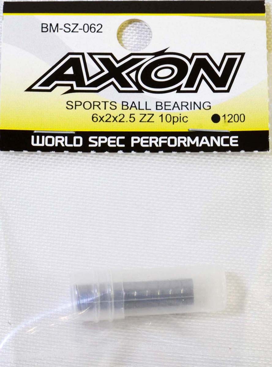 【返品種別B】□「返品種別」について詳しくはこちら□※画像はイメージです。実際の商品とは異なる場合がございます。【商品紹介】AXON　SPORTS BALL BEARING 6x2x2.5 ZZ 10picです。AXONスポーツボールベアリ...
