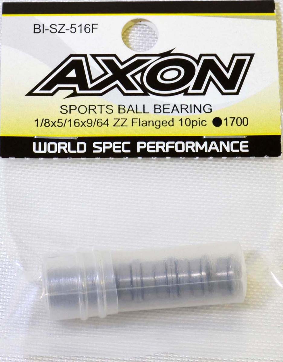 【返品種別B】□「返品種別」について詳しくはこちら□※画像はイメージです。実際の商品とは異なる場合がございます。【商品紹介】AXON　SPORTS BALL BEARING 1/8x5/16x9/64 ZZ　Flanged 10picです。...