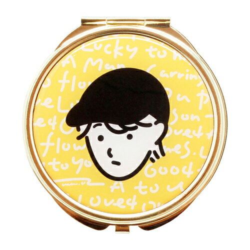 【返品種別A】□「返品種別」について詳しくはこちら□◆イラストレーター「uca U」とコラボした両面コンパクトミラーです。◆片面は拡大鏡になっています。◆手のひらサイズなのでお出かけの際のお化粧直しにぴったりです。■　仕　様　■サイズ(約)...