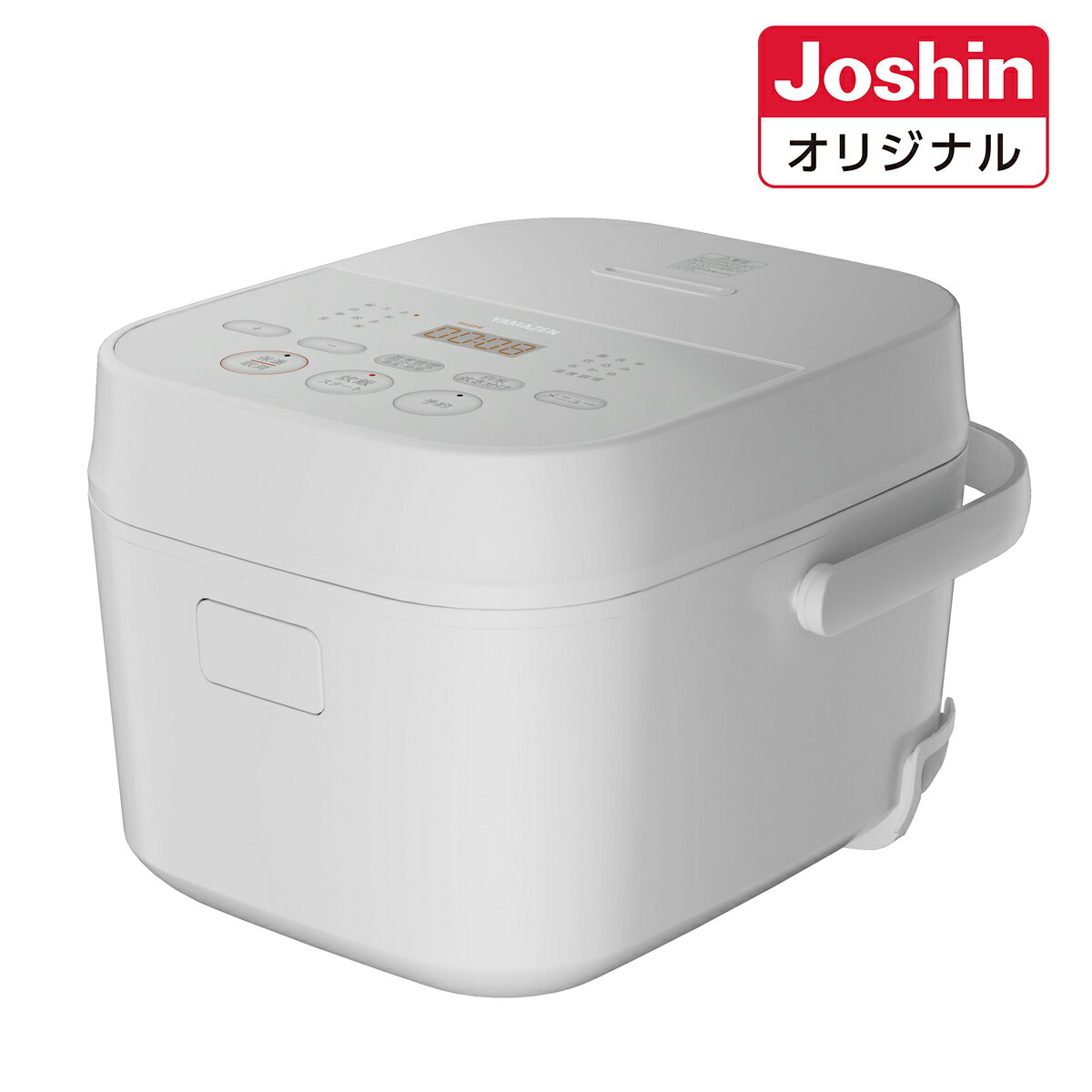 【返品種別A】□「返品種別」について詳しくはこちら□■新製品■2026年06月 発売メーカー保証期間 1年Joshinオリジナルモデル◆7種の豊富な炊き分けメニューを搭載したマイコン炊飯器省エネ、白米、早炊き、玄米、無洗米、炊込み、おかゆ、...