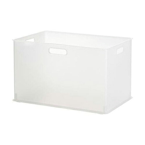 【返品種別A】□「返品種別」について詳しくはこちら□※キャスター(別売)取り付け可能◆カラーボックス1段にピッタリおさまる収納ケースLサイズです。◆洗面所やランドリースペースなど様々なシーンで大活躍します。◆フタを付けても付けなくてもスタッ...