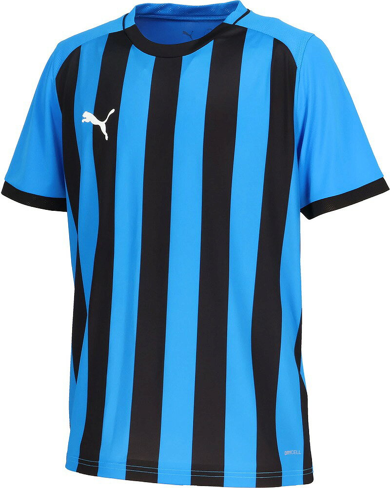 【返品種別A】□「返品種別」について詳しくはこちら□◆「TEAMLIGA26 ストライプゲームシャツ」は、クラシックなストライプデザインを採用した高機能サッカーシャツ。◆リサイクルポリエステル100％のインターロック素材で軽量かつ耐久性に優...