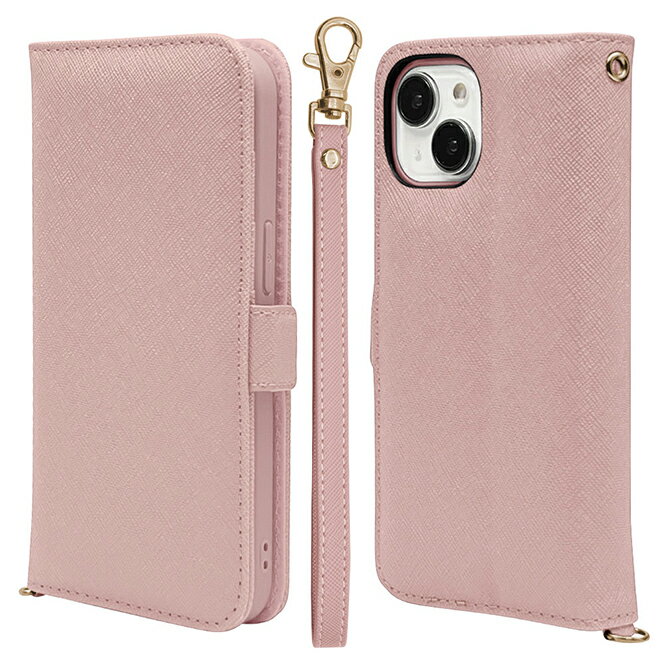 【返品種別A】□「返品種別」について詳しくはこちら□2023年09月 発売※対応機種をお確かめの上、ご購入ください。◆本製品は上品なサフィアーノ生地を使用したハンドストラップ付き手帳ケースです。◆フタの固定は開閉しやすいマグネット式を採用し...