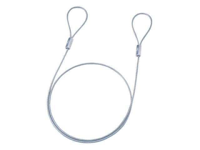 【返品種別A】□「返品種別」について詳しくはこちら□2002年05月 発売◆eセキュリティ長さ1.0m、太さ3.5mmワイヤー◆取り付け部品、鍵などに接続する、eセキュリティ用ワイヤーです。※ 本製品は単体でのご利用はできません。別途、サン...