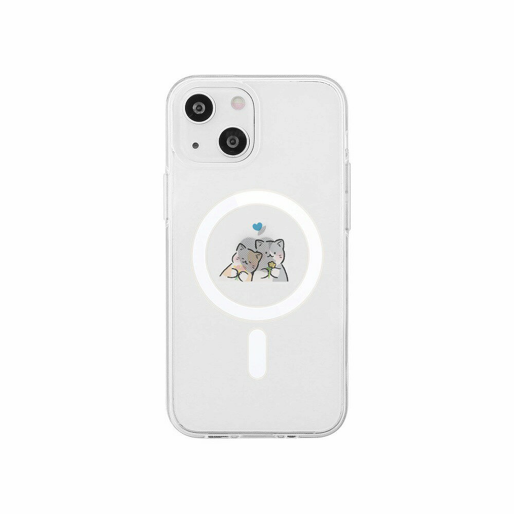 【返品種別A】□「返品種別」について詳しくはこちら□2022年10月 発売※対応機種をお確かめの上、ご購入ください。※画像は使用イメージです。◆MagSafe充電に対応する、可愛いイラストが入ったクリアケースです。◆ユニークなゆるカワいいイ...