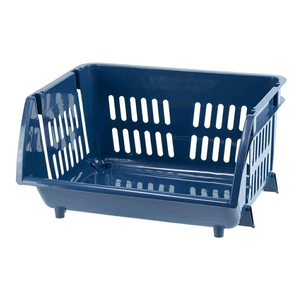 【返品種別A】□「返品種別」について詳しくはこちら□※画像はイメージです。◆便利に使える積み重ねバスケット。◆組み合わせて家中どこでも使える。◆スリット入りで通気性抜群。◆水周りでも安心。◆広い間口。■　仕　様　■サイズ(約)：[外寸]幅4...