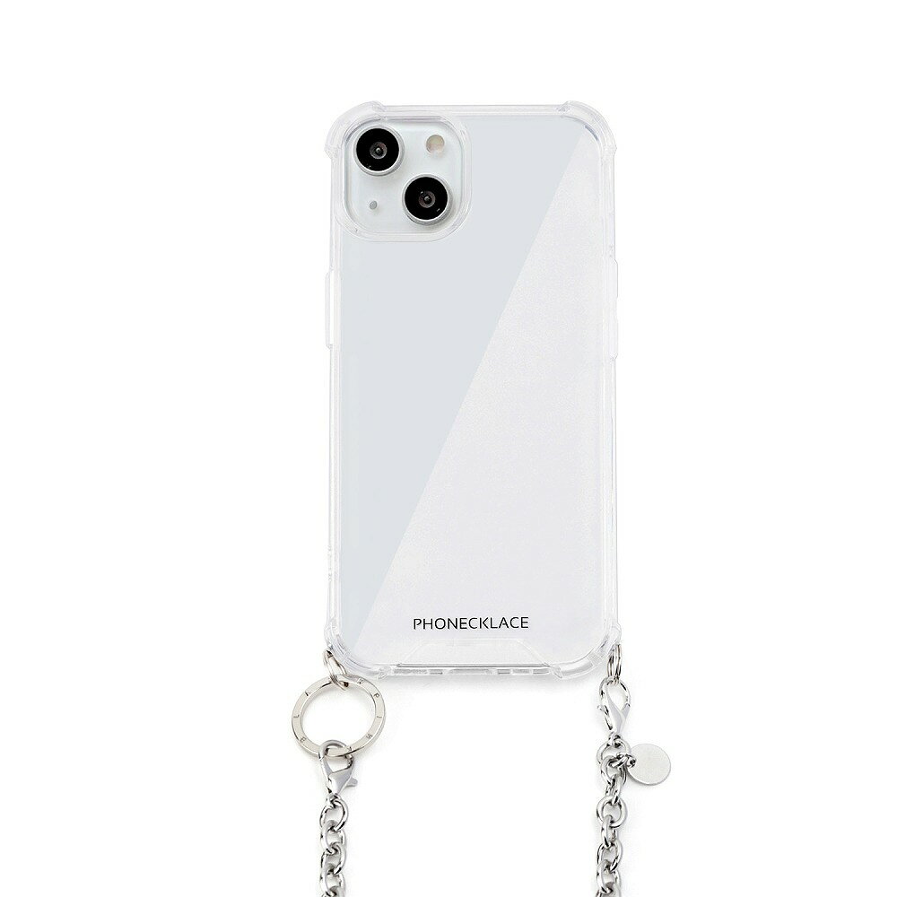 【返品種別A】□「返品種別」について詳しくはこちら□2022年10月 発売※対応機種をお確かめの上、ご購入ください。※画像は使用イメージです。◆PHONECKLACE「チェーンショルダーストラップ付きクリアケース」は、肩や首からiPhone...