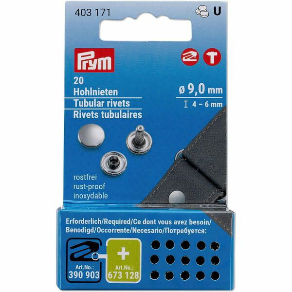 【返品種別B】□「返品種別」について詳しくはこちら□◆カシメパーツ。プリムの家庭用ハンドプレス機「Vario Creative Tool」と別売の専用コマ（型番673128）で打つことができます。■　仕　様　■サイズ(約)：9mm、厚さ4〜...