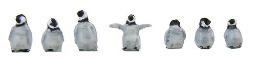 【返品種別B】□「返品種別」について詳しくはこちら□2023年12月 発売※画像はイメージです。実際の商品とは異なる場合がございます。【商品紹介】津川洋行のレイアウト用アニマルフィギャーシリーズ、ペンギンC (7羽入) です。ウレタン注形樹...