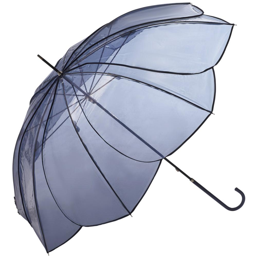 【返品種別A】□「返品種別」について詳しくはこちら□◆鬱になりがちな雨の日だってハッピーに。「because」から傘を開くのが楽しみになる、可愛い花びら型のビニール傘が登場。(親骨58cmタイプ)シンプルながらもコーデのアクセントになるよう...