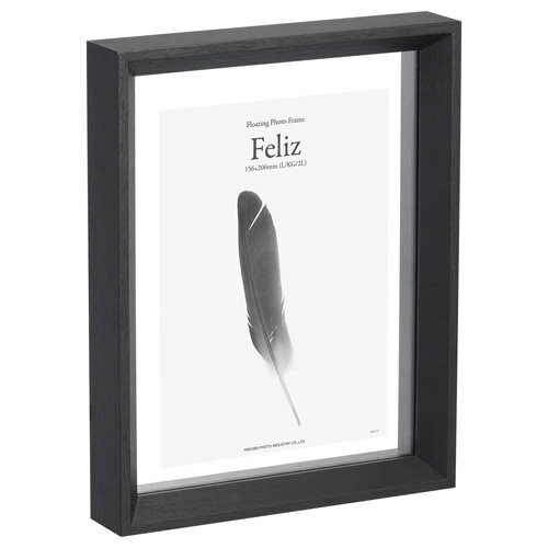 【返品種別A】□「返品種別」について詳しくはこちら□2023年11月 発売※画像はイメージです。透明な余白による浮遊感が写真を引き立てる木製フローティングフォトフレーム◆2枚のアクリル板で写真を挟むフローティングタイプ2枚の透明なアクリル板...