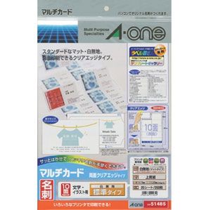 【返品種別A】□「返品種別」について詳しくはこちら□2025年1月より製品パッケージのリニューアルに伴い、新旧のパッケージが混在しております。製品仕様に変更はございませんので、予めご了承ください。◆いろいろなプリンタで印刷できるタイプの名刺...