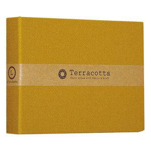 【返品種別A】□「返品種別」について詳しくはこちら□2009年07月 発売◆テラコッタシリーズ◆溶着式ポケットアルバム/L判ヨコ■　仕　様　■本体サイズ:タテ107×ヨコ142×背巾18mm布地表紙Lサイズ(ヨコ):ポケット台紙(クラフト)...