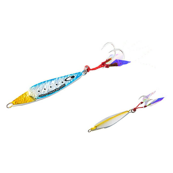 【返品種別A】□「返品種別」について詳しくはこちら□「おひとり様1点まで」落下時には、振り子のように動き、巻き取り時には、左右にゆらゆら動く2wayアクションジグ。オーロラシートとティンセルを装備した、アシストフック付で魚の喰い気を誘います...