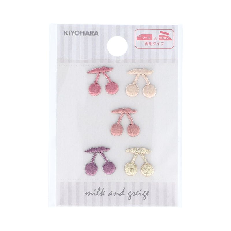 【返品種別B】□「返品種別」について詳しくはこちら□◆こどもとお母さんの「お気に入り」になれるような、人気のモチーフを可愛らしくアレンジした、入園入学シリーズです。人気のくすみカラーを取り入れた上品なサクランボのプチワッペン。■　仕　様　■...