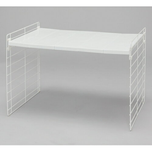 【返品種別A】□「返品種別」について詳しくはこちら□「おひとり様3点まで」※お客様組み立て◆ネジを使わず誰でも簡単・すぐに組み立てられます。◆置くものに合わせて高さ・幅を変えることができます。◆排水管を避けて設置できるので便利です。■　仕　...