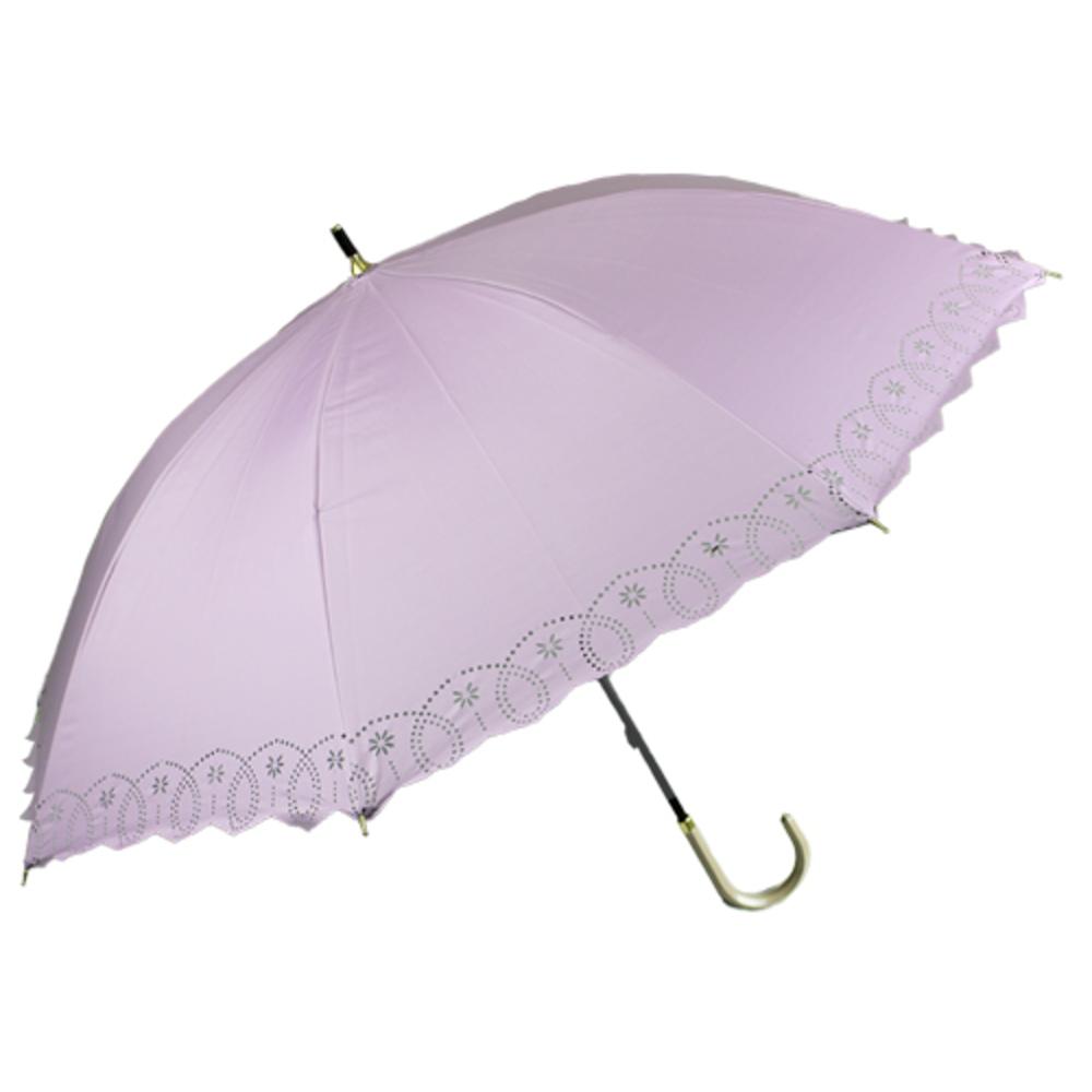 【返品種別A】□「返品種別」について詳しくはこちら□※こちらの販売ページは晴雨兼用長傘47cm、リーフヒートカットラベンダーです。※お取り扱いの際は、商品やパッケージなどに記載されている品質表示、アテンションタグ、ご使用上の注意事項などを必...